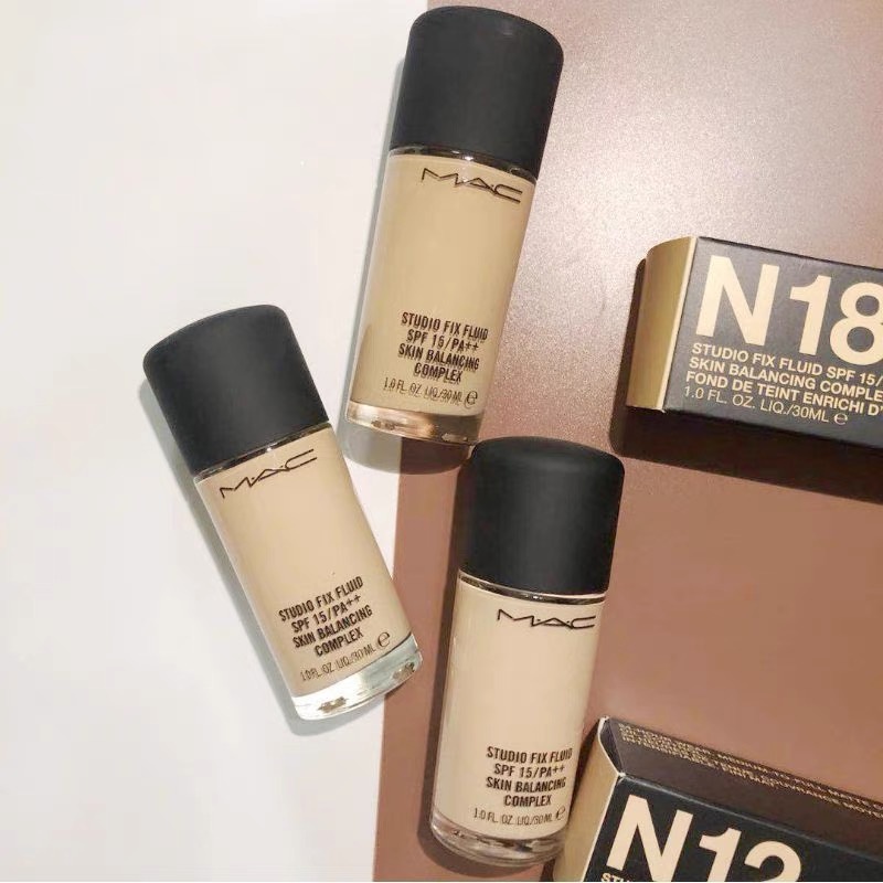 Jackson Wang Same StyleMAC Studio Fix Fluid Foundation SPF15PA Skin ...