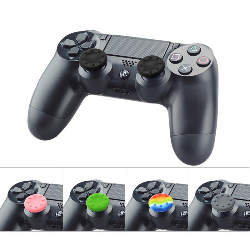 Silicone Analog Thumb Stick Grips for Dualshock 4 PS4 PS3 Caps for Xbox ...