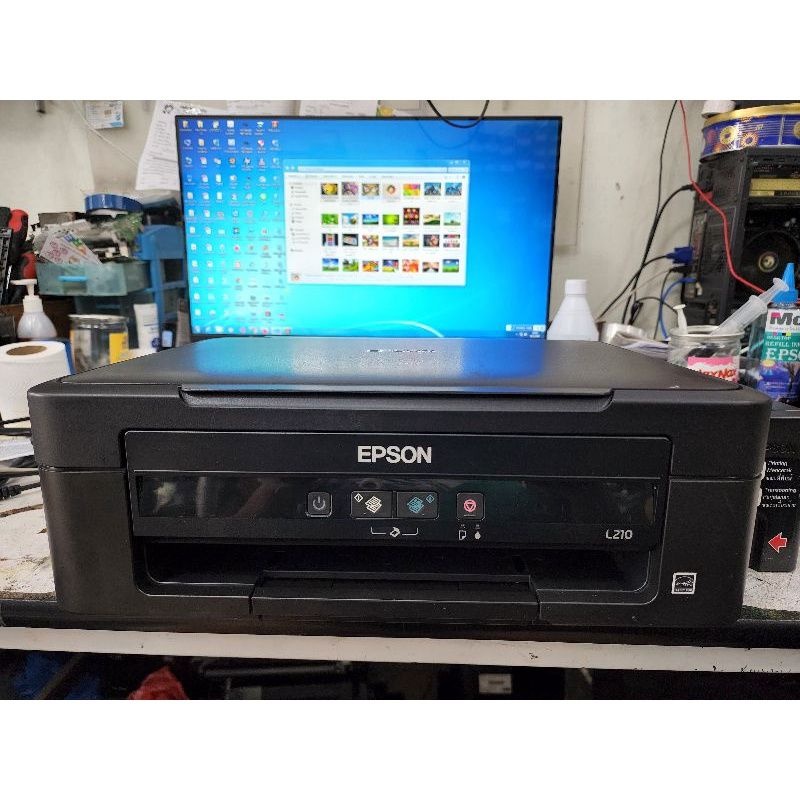 Epson L210 เครื่องมือสองพร้อมใช้ | Shopee Thailand