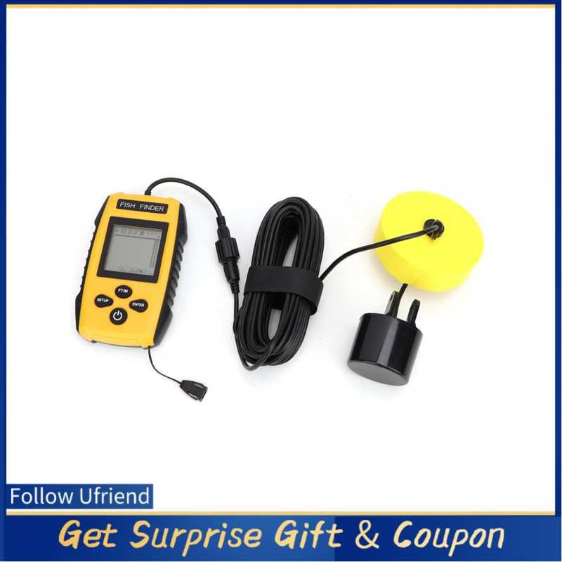 hotTL88 Handheld LCD Display Fish Finder Depth GPS with Sonar Sensor ...