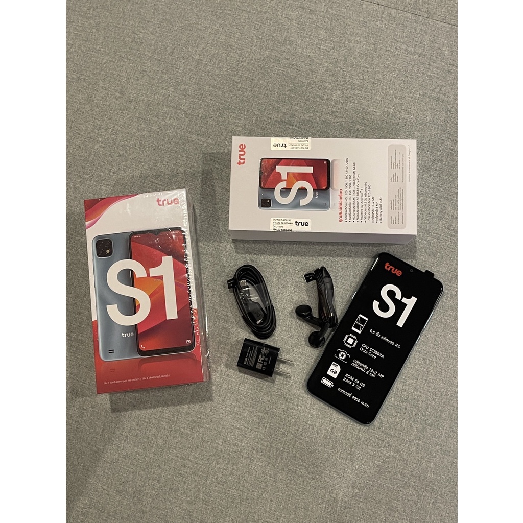 True สมาร์ทโฟน รุ่น S1 สีฟ้า ราคาสบายกระเป๋า จ่ายเพียง 556บาท ...