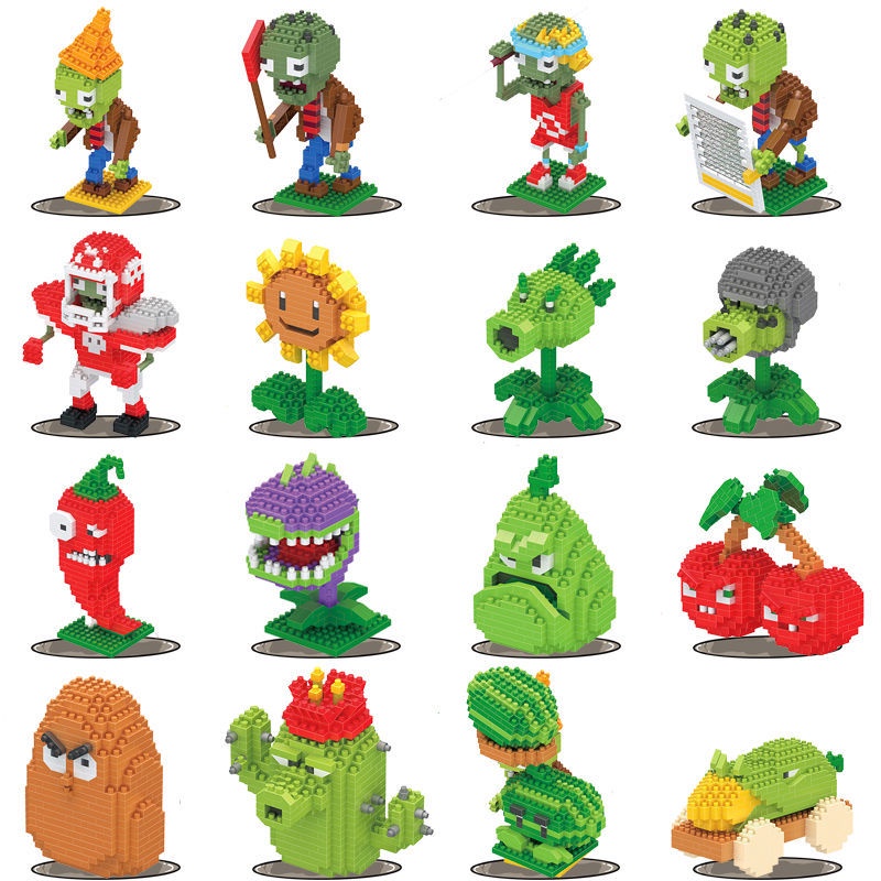 Plants vs. Zombies Diamond Small Particles Assemble Assemble ...