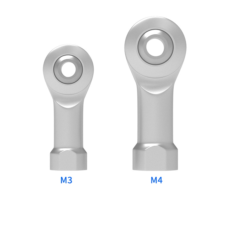 12pcs M3 M4 Fisheye Ball Bearings Rod Ends Joint Thread Female Ball Bearing SI4T/K SI3T/K Fish ...