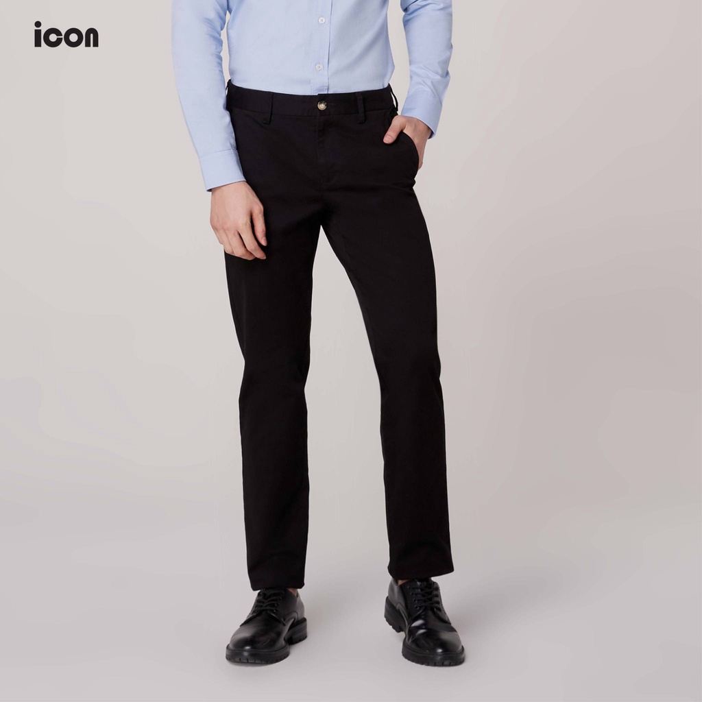 icon (ไอคอน) รุ่นใหม่ กางเกงชิโน่ขายาวผู้ชาย ทรงสลิม มีให้เลือก 5 สี ...