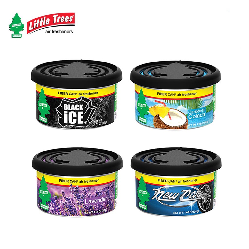 Little Trees Fiber Can น้ำหอมปรับอากาศแบบกระป๋อง มีให้เลือก 4 กลิ่น ...