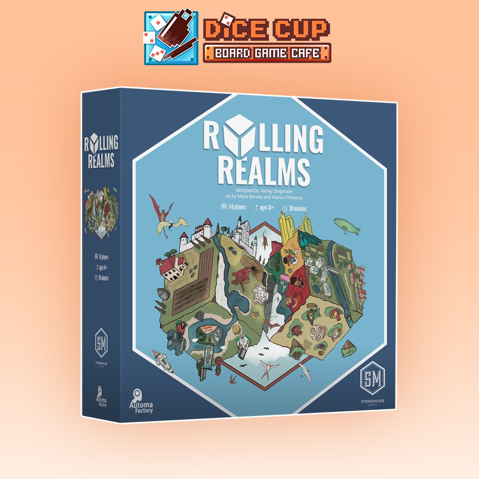 [ของแท้] Rolling Realms Board Game | Shopee Thailand