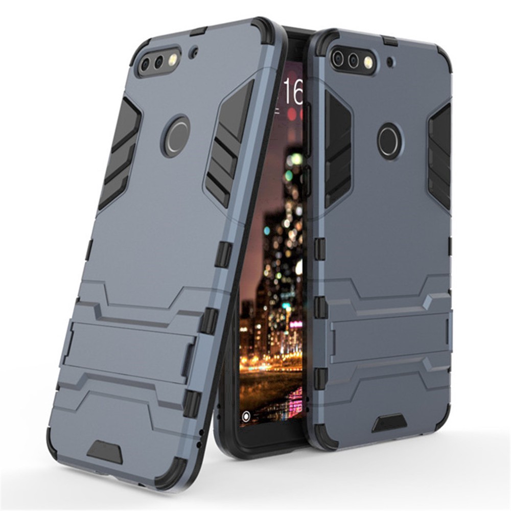 ยืนผู้ถือ Case Huawei Honor 7C Nova 2 Lite Y7 Prime 2018 เคสแข็ง เคสมือ ...