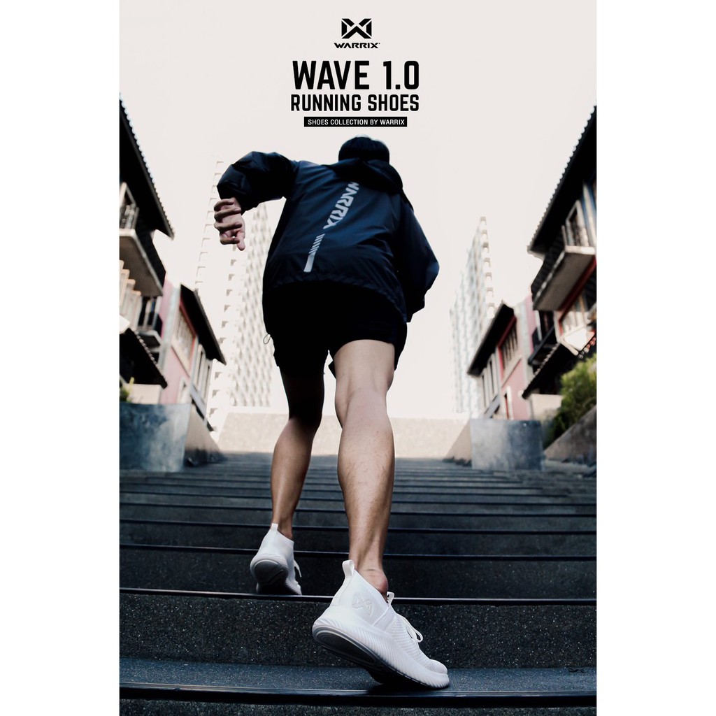 WARRIX รองเท้าวิ่ง WAVE 1.0 Uncaged Running Collection WF-203RNACL01 - warrix.official - ThaiPick