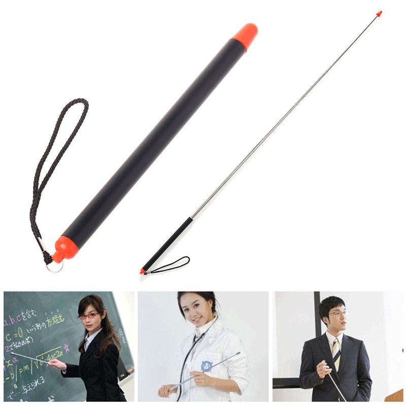 Telescoping Teacher Pointer Pole Stick Stainless Steel Extending ...