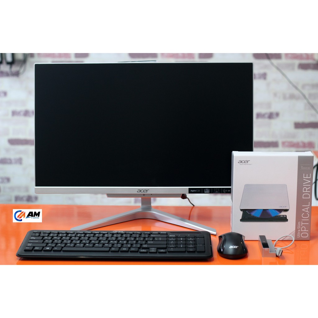(AIO)Acer Aspire C22-865/ i3-8130U/4GB DDR4/intel 620/21.5 inch LED FHD ...
