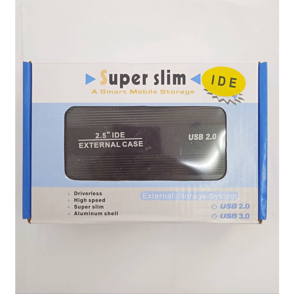 BOX IDE EXTERNAL IDE 2.5" BOX2.0 กล่องใส่ฮาร์ดดิส บล็อคใส่ฮาร์ดดิส ...