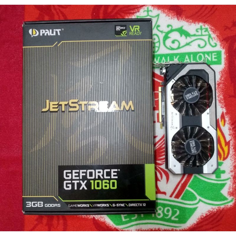 PALIT GeForce® GTX 1060 3GB Super JetStream | Shopee Thailand