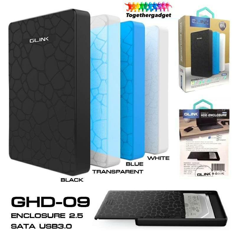 GLINK BOX HDD SATA 2.5” รุ่น GHD-09 USB 3.0 เป็นกล่องสำหรับใส่ Harddisk ...