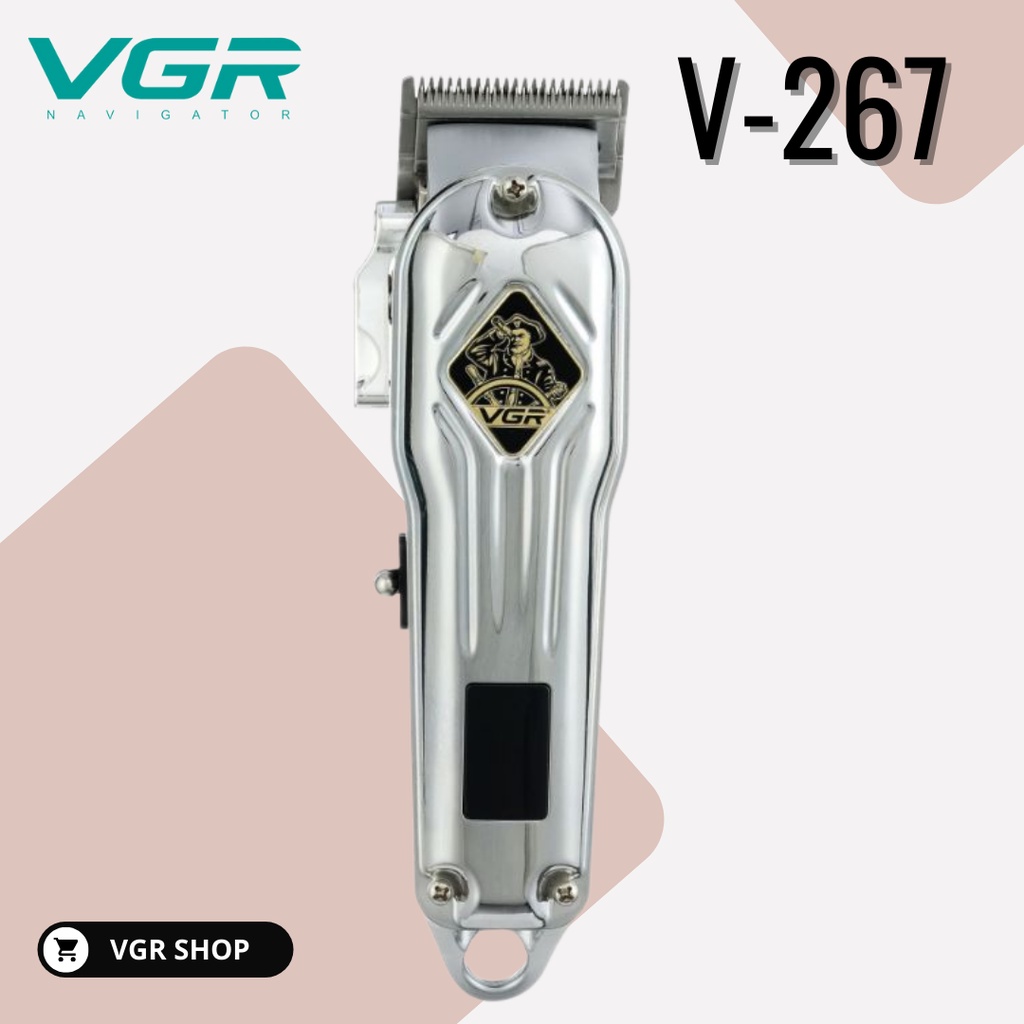 (มาใหม่) VGR V-267 ปัตตาเลี่ยนตัดผมไร้สาย - vgrshop123 - ThaiPick