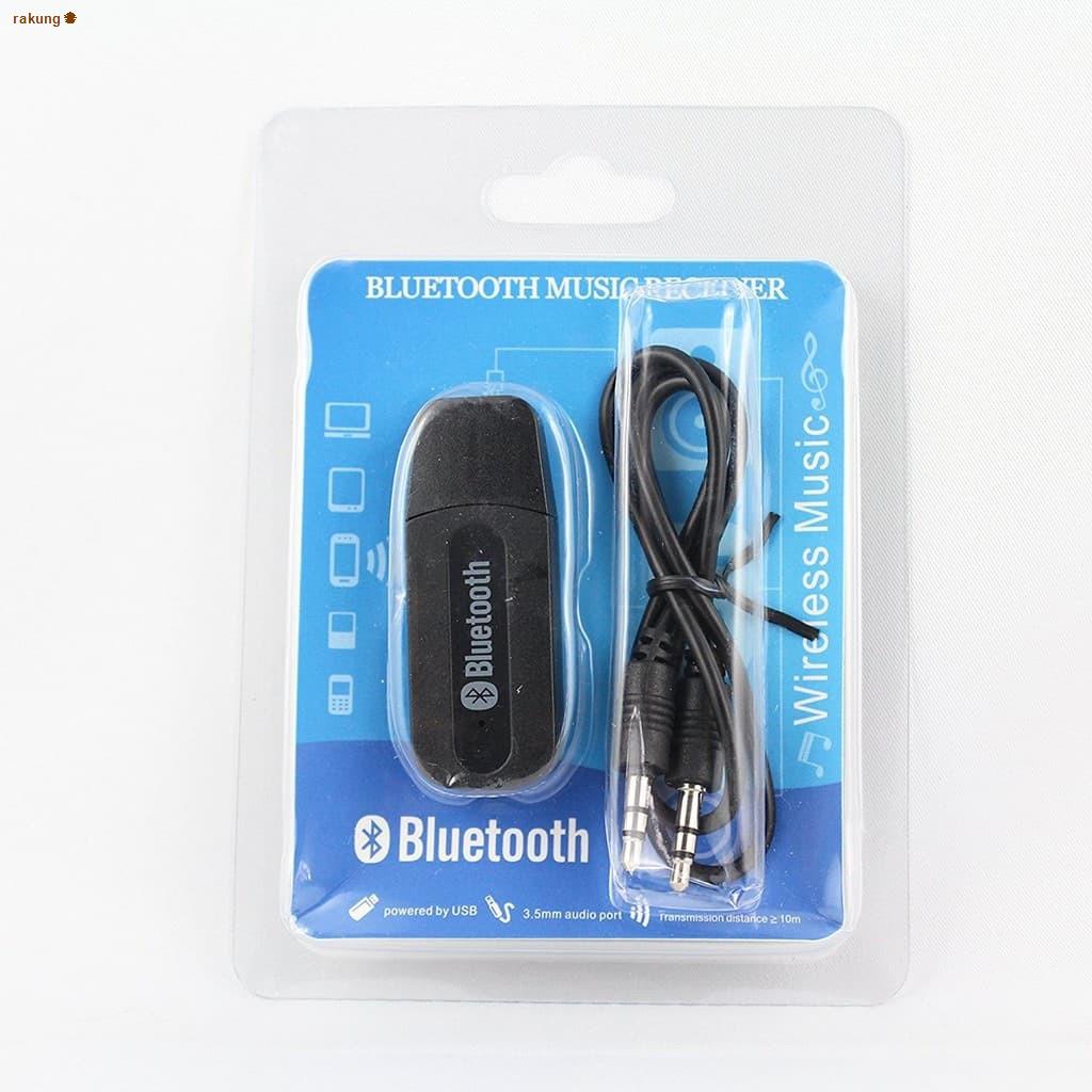 จัดส่งจากกรุงเทพตัวรับสัญญาณบลูทูธ BT-163 Wireless Bluetooth 3.5 mm AUX Audio Stereo Music Home ...
