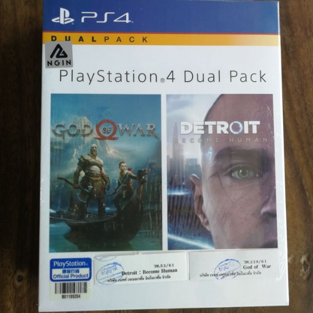 PS4 DUALPACK God of War & Detroit : Become Human - heangz - ThaiPick