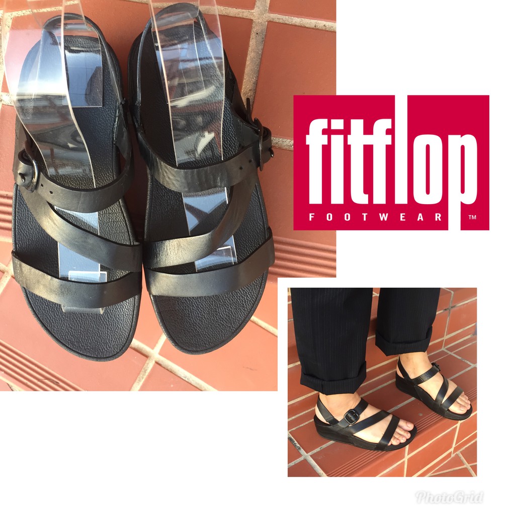 ลดราคาเหลือ 836รวมส่ง แตะรัดส้น Fitflop size 36 สะอาดใหม่ ของแท้ ...
