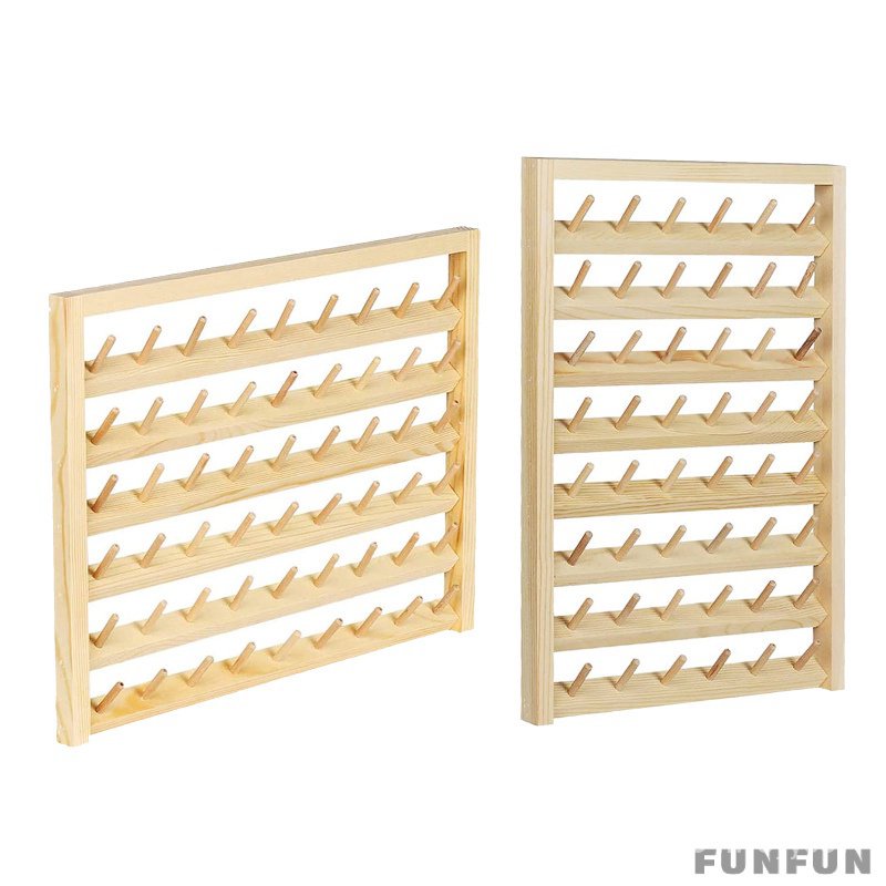 Multi-Spool Sewing Thread Rack Wall-Mounted Sewing Thead Holder ...