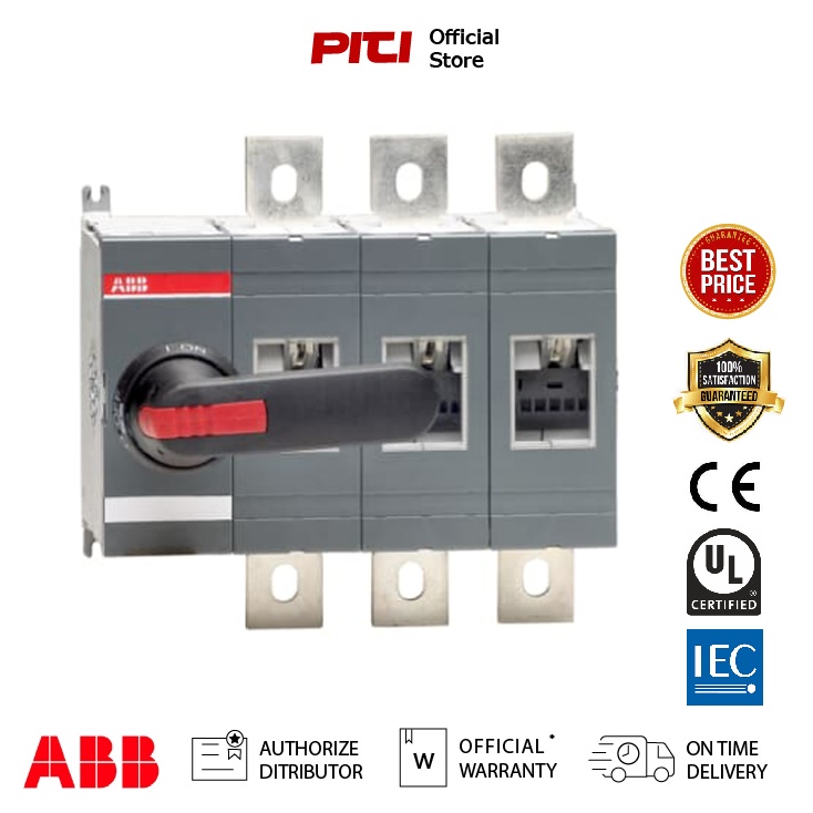 ABB OT400E03P SWITCH-DISCONNECTOR | Shopee Thailand