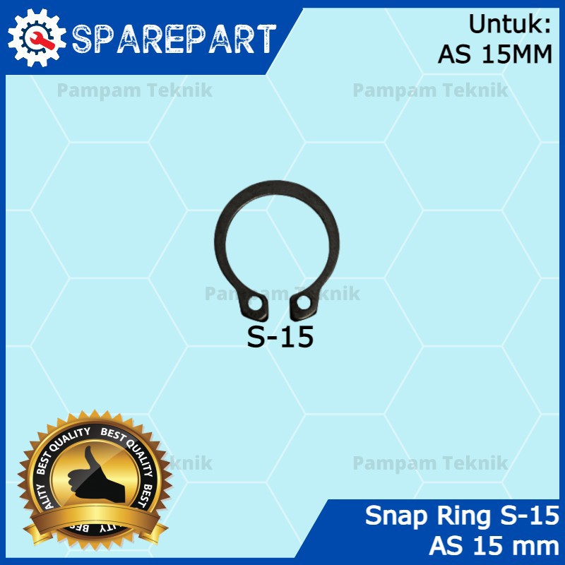 Snapring S10 SNAP RING S 10 - Us อะไหล่ปั๊มน้ําสเปร์ 10 มม ...