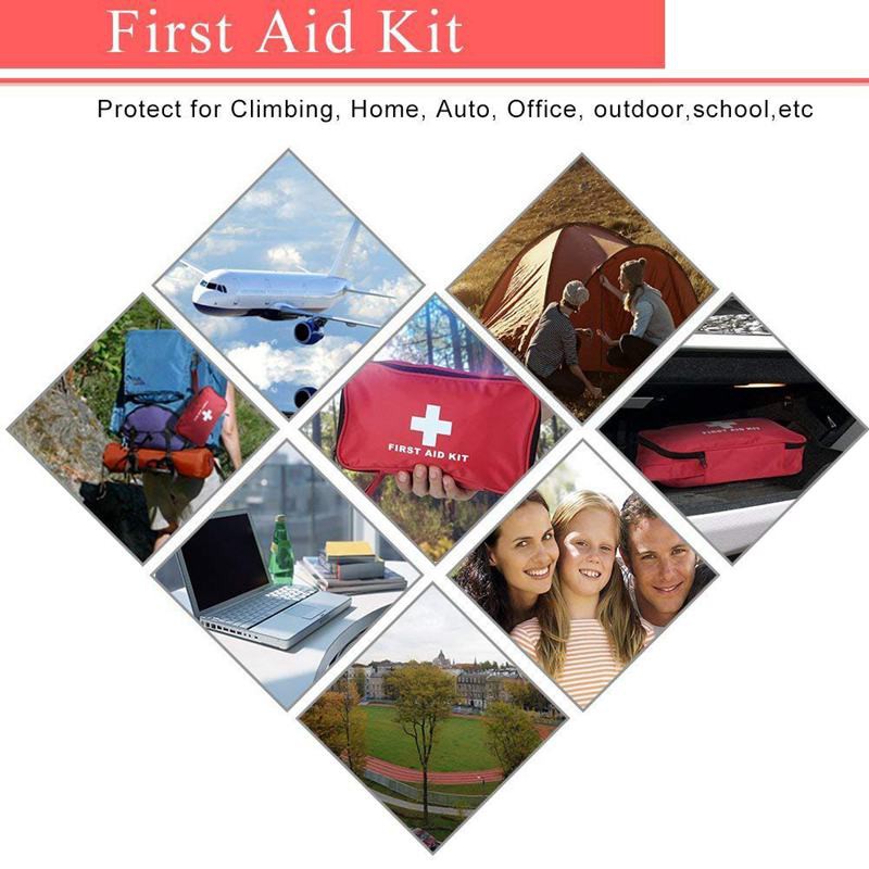 ชุดปฐมพยาบาล：First Aid Kit, 180 CS Emergency First Aid Kit Sulies ...