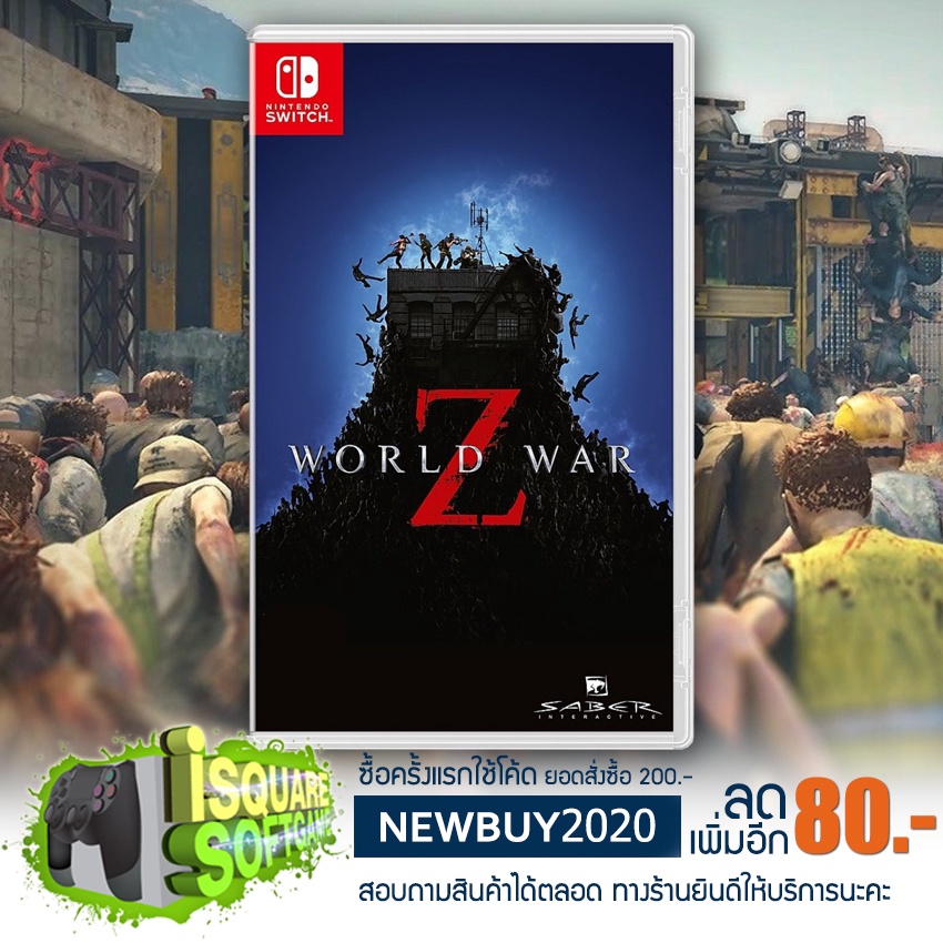 Nintendo Switch Game World War Z | Shopee Thailand