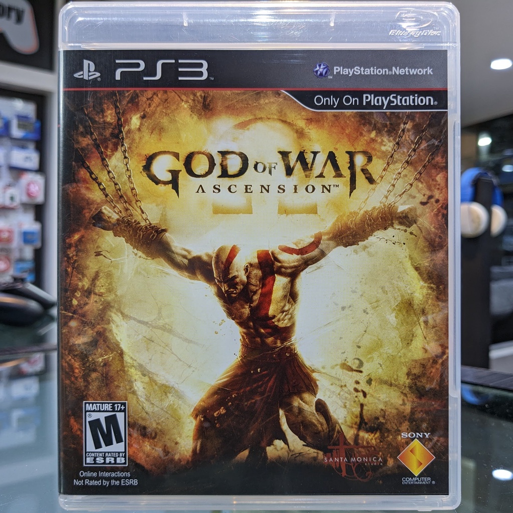 (ภาษาอังกฤษ) มือ2 PS3 God of War Ascension เกมPS3 แผ่นPS3 มือสอง (Only ...