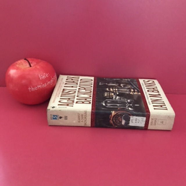 AGAINST A DARK BACKGROUND โดย เอียน แบงส์ IAIN M. BANKS นิยายภาษาอังกฤษ ...