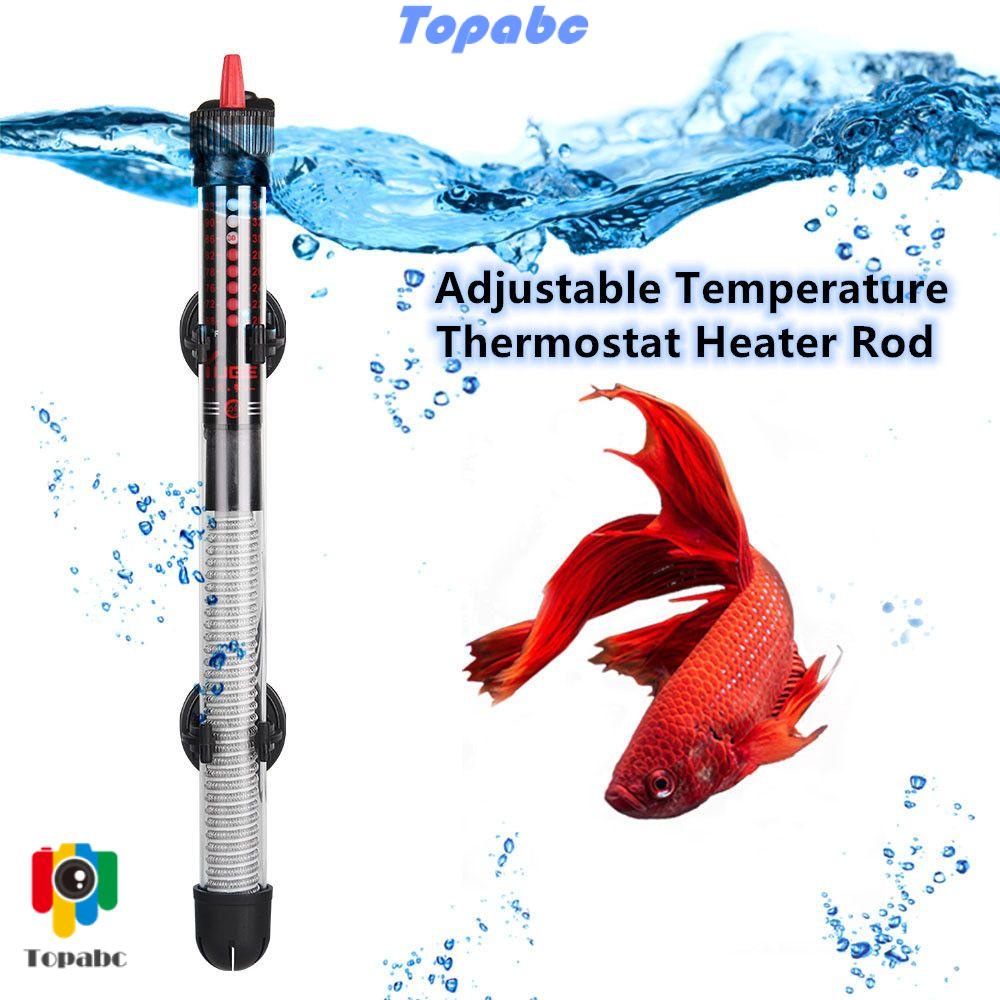 TOP Heater Fish Tank Heating Rod Thermostat Adjustable Temperature ...