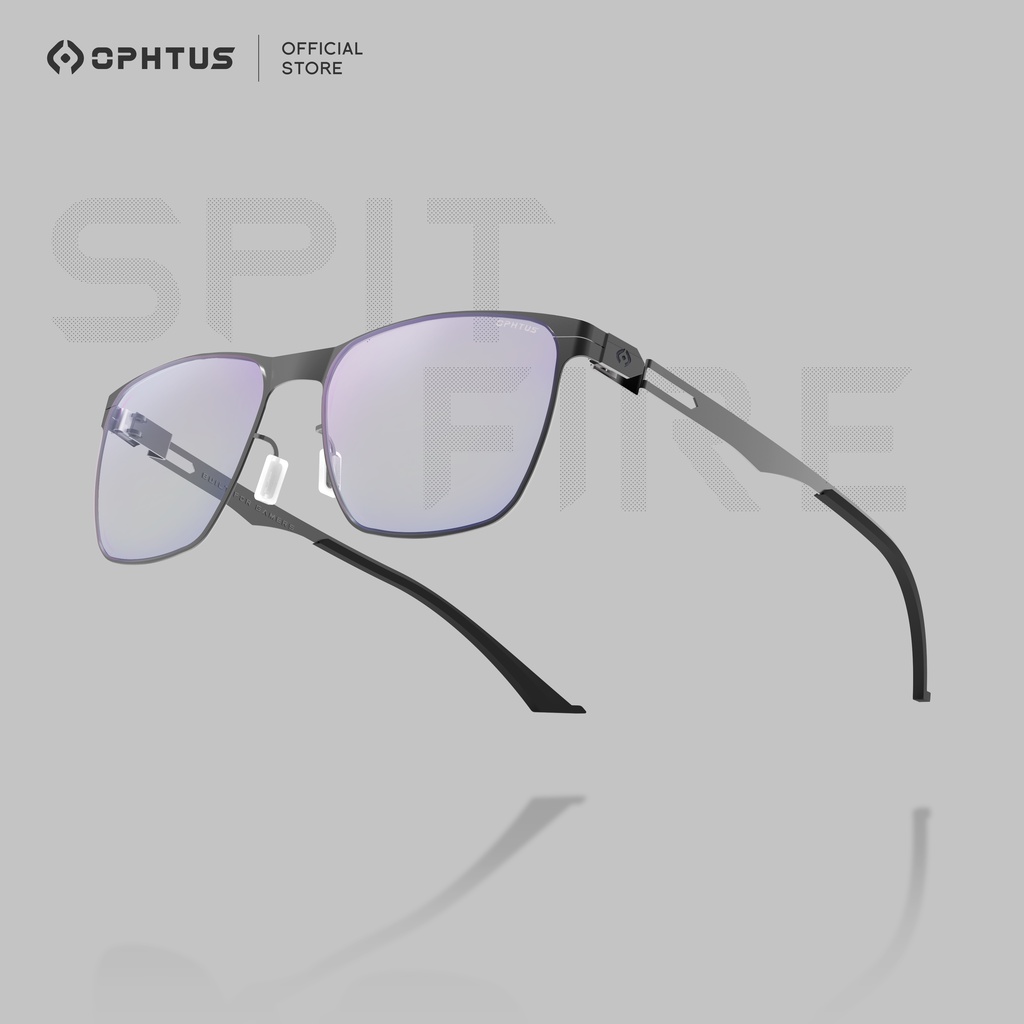 Ophtus แว่นกรองแสงสำหรับเกมเมอร์ รุ่น Spitfire เลนส์ RetinaX Clear ...