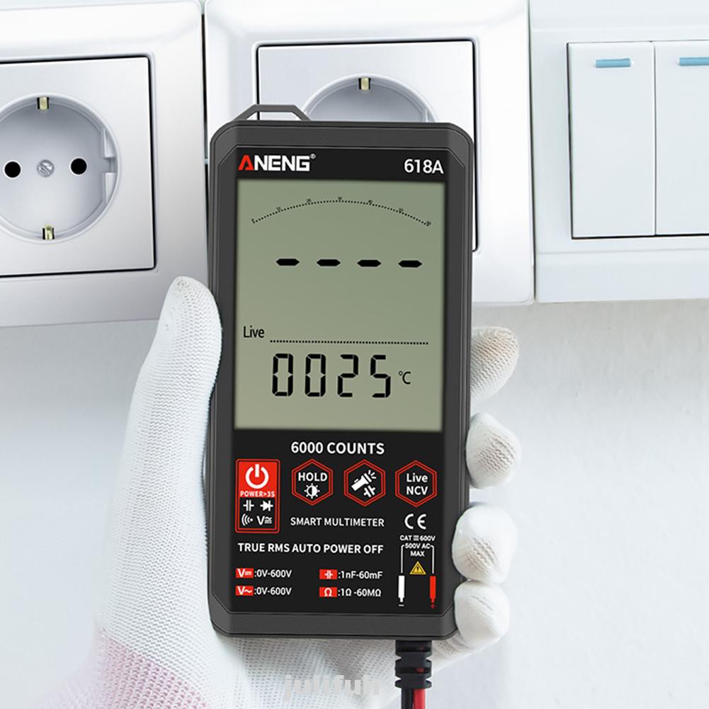 【ขายดี】﹊Pen Type Multimeter NCV Handheld Backlight LCD Display Digital ...