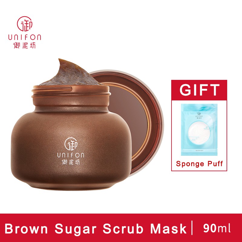 Unifon Brightening Brown Sugar Scrub Mask มาส์กหน้า 90 มล. - unifon.os ...