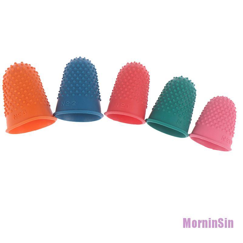 MorninSin5Pcs Counting Cone Rubber Thimble Protector Sewing Quilter ...