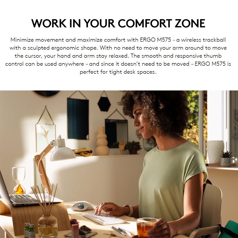 Logitech M575 ERGO wireless trackball Mouse Cross-screen transmission ...