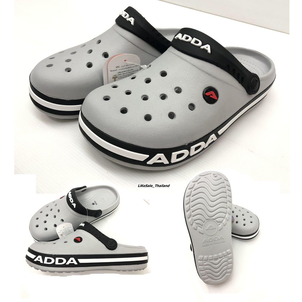 ถูกที่สุด รองเท้า ADDA รุ่น 55U01 (ของแท้ 100) รองเท้าแตะปิดหัว ผู้ชาย ...