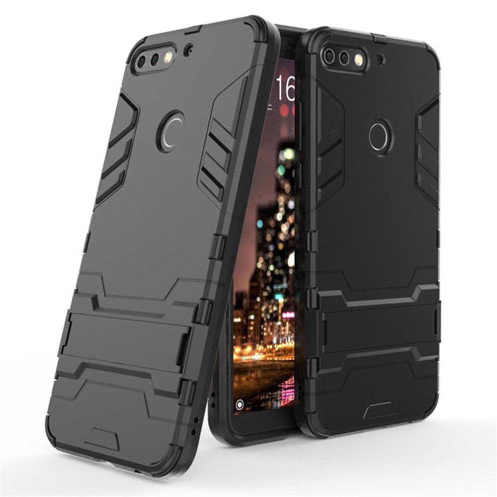 ยืนผู้ถือ Case Huawei Honor 7C Nova 2 Lite Y7 Prime 2018 เคสแข็ง เคสมือ ...