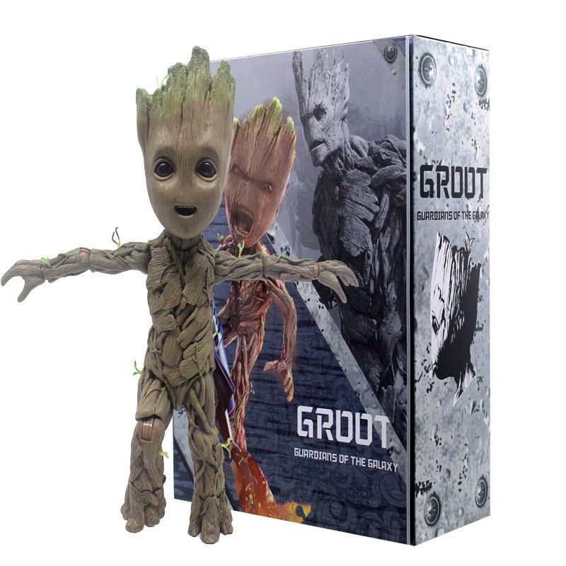 Guardians of the Galaxy Groot Groot Little Tree Man Baby HT 1:1 Movable ...