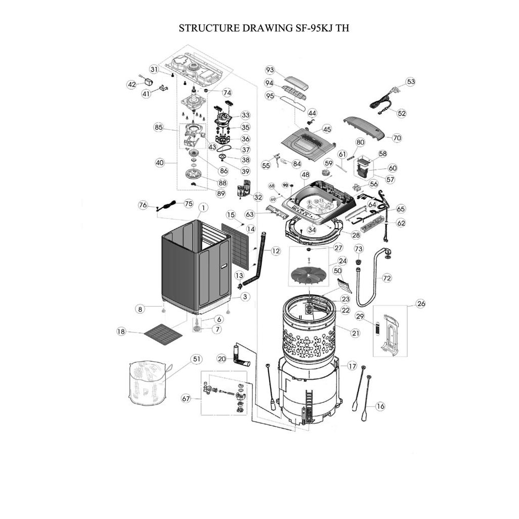 ♈∏[อะไหล่แท้] Staresso SP 300 spare part ชิ้นส่วน อุปกรณ์ ส่วนประกอบ ...