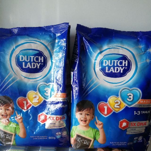 [Shop Malaysia] Dutch Lady 123/456/6+/ Asli/Coco/Honey (900gm x 2 ...