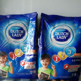 [Shop Malaysia] Dutch Lady 123/456/6+/ Asli/Coco/Honey (900gm x 2 ...