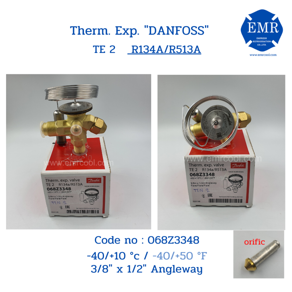 DANFOSS EXPANSION VALVE TE2 น้ำยาR134a | Shopee Thailand