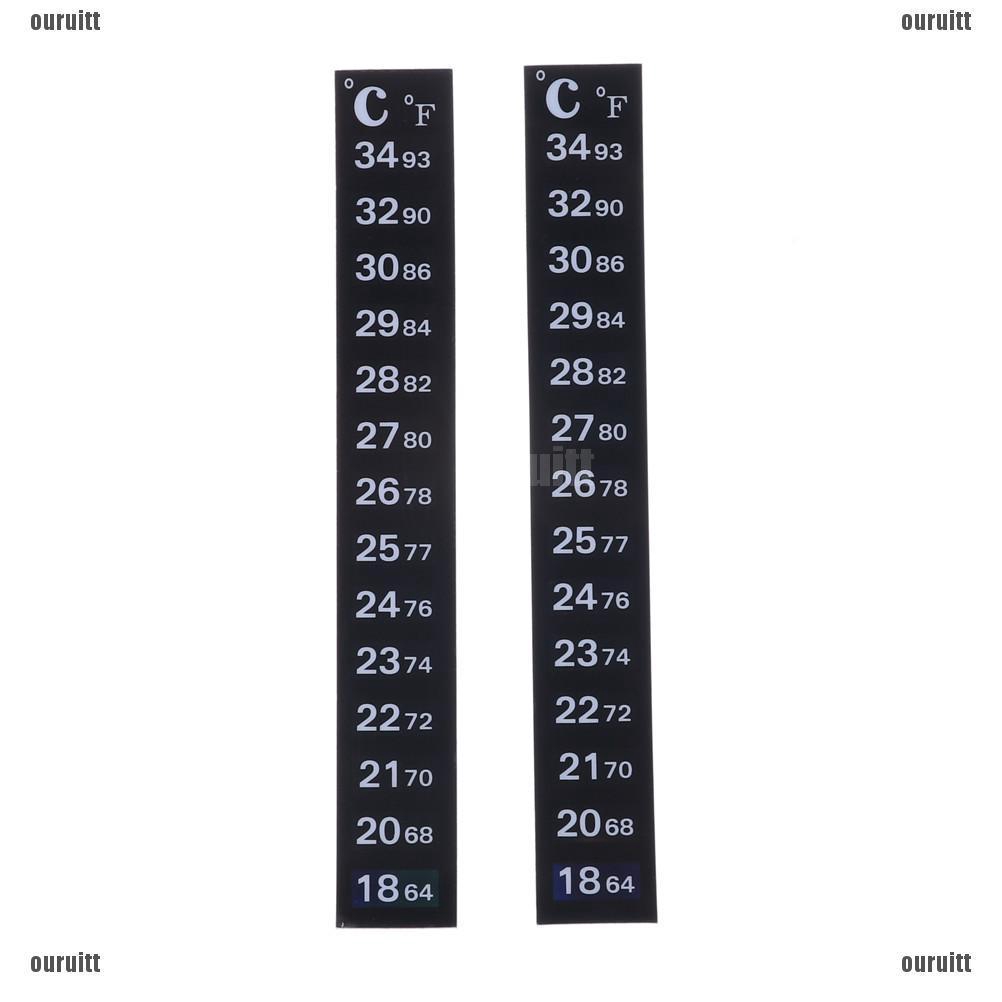 SP Stick On Thermometer Temperature Gauge Heater Sticker fish tank ...