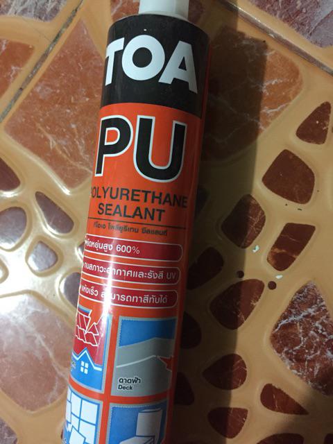 TOA PU พียู ซีลแลนท์ วัสดุอุดโป้ว ชนิดยืดหยุ่น คุณภาพสูง 310 ml | Shopee Thailand