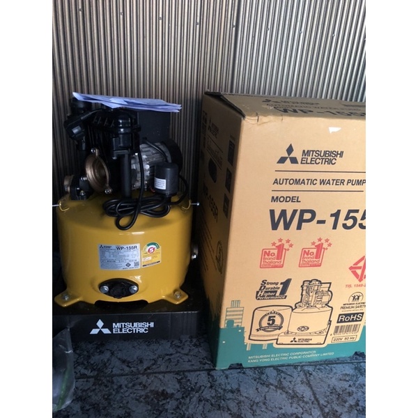 Mitsubishi ปั๊มน้ำอัตโนมัติ 150w รุ่น WP-155R ของแท้100 มีรับประกัน ...