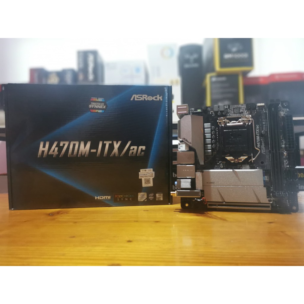 เมนบอร์ด(mainboard) Asrock H470M ITX/ac (socket1200) | Shopee Thailand