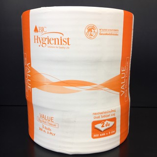 BJC Hygienist Value Big Roll Tissue (แพ็ค 3 ม้วน) บีเจซี ไฮจีนิสท์ แวลู ...