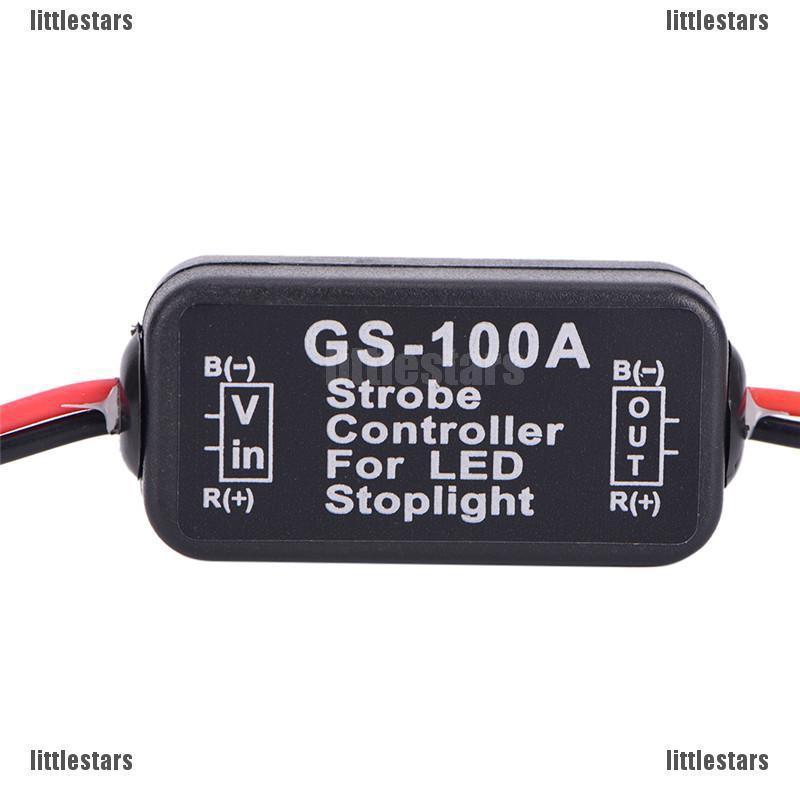 {LUV} GS-100A LED Brake Stop Light Strobe Flash Module Controller Box For Car Vehicle{LJ ...
