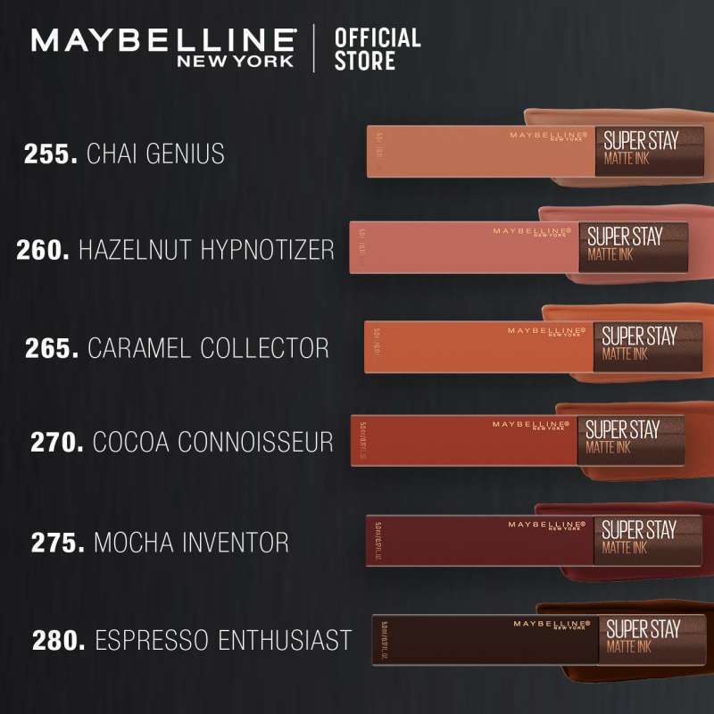 Maybelline Super Stay Matte Ink Coffee Edition - nickyteerak26 - ThaiPick