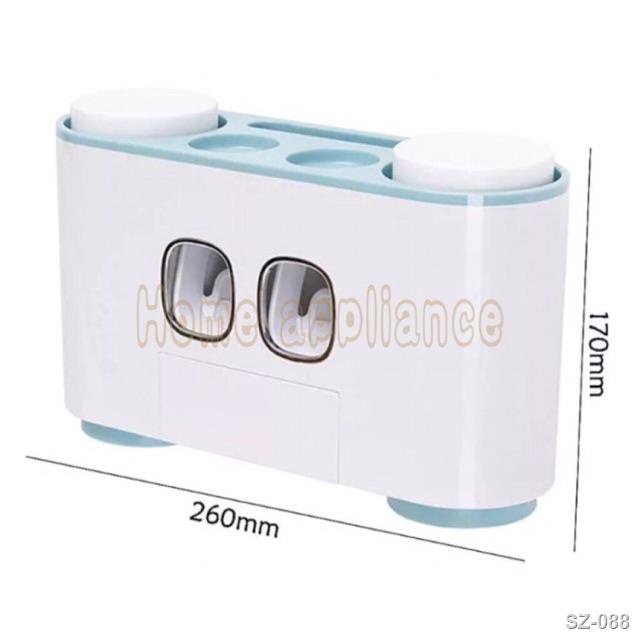 เครื่องใช้ในบ้าน ECOCO อุปกรณ์เก็บแปรงสีฟัน ที่บีบยาสีฟัน อัตโนมัติ E1802 g7d0 - x1pmj6a7ps ...
