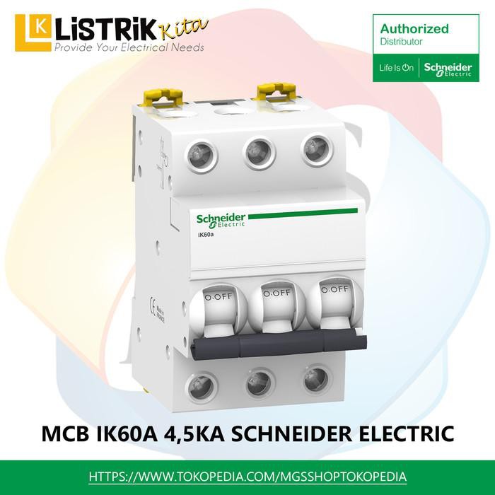 Mcb Schneider ACTI9 IK60A 4.5 kA 3P 20A C - A9K14320 รองเท้าผ้าใบลําลองเหมาะกับการวิ่ง | Shopee ...